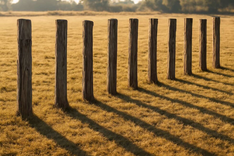 8 wooden poles: Essential DIY garden hacks and sturdy fence ideas ...